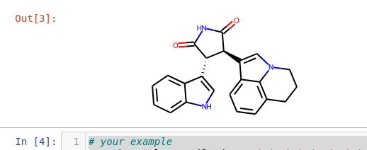 How To Highlight The Substructure Of A Molecule With Thick Red Lines In