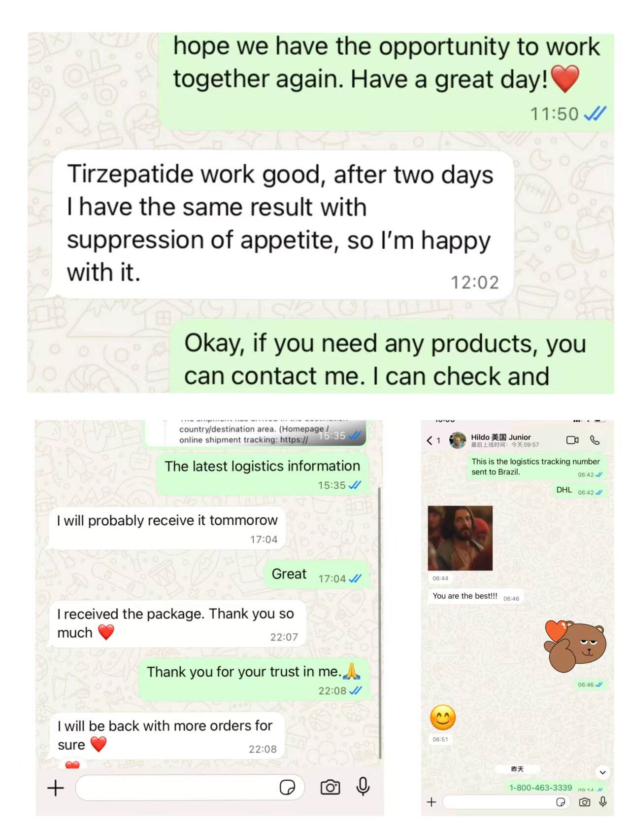 Buy China Origin 99.0% Purity Delta Sleep-Inducing Peptide DSIP 5mg 10mg Freeze-dried Powder ...