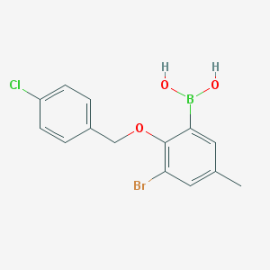 Buy (3-Bromo-2-((4-chlorobenzyl)oxy)-5-methylphenyl)boronic acid from HANGZHOU JHECHEM CO LTD ...