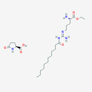 Proline, 5-oxo-, compd. with N2-coco acyl-L-arginine Et ester | 95370 ...