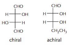 How are these molecules chiral and achiral? - ECHEMI