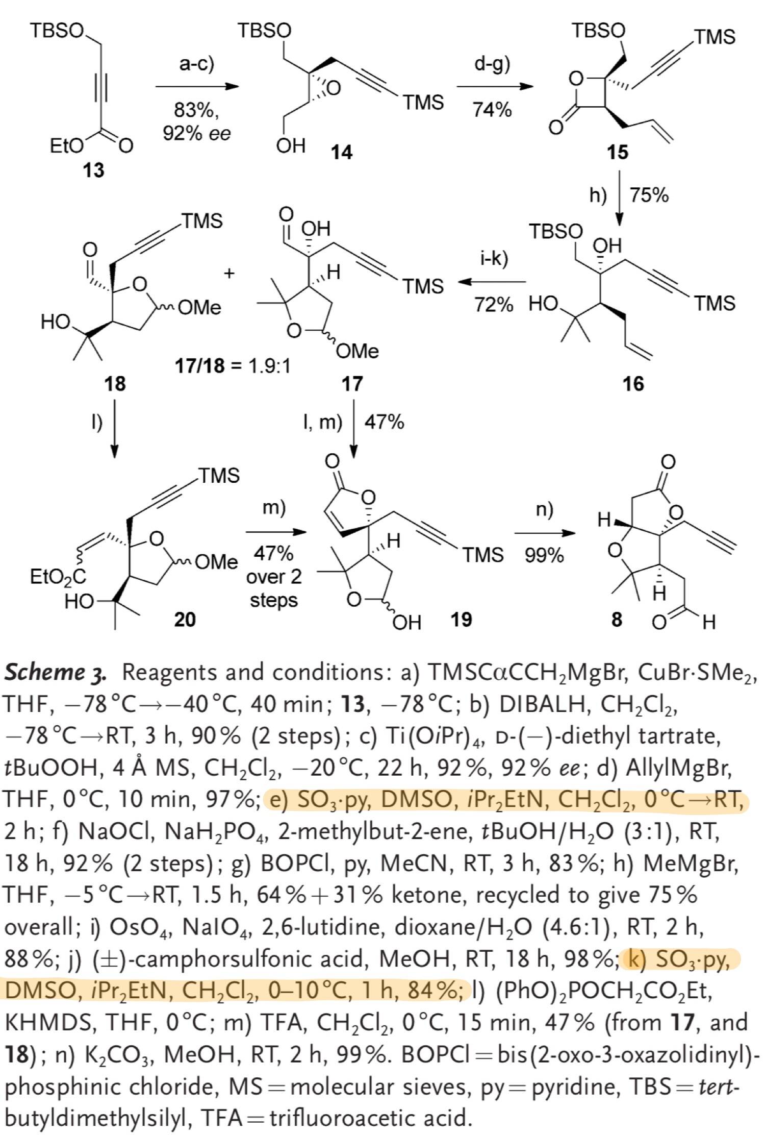 What are the practical differences between the various DMSO oxidations ...