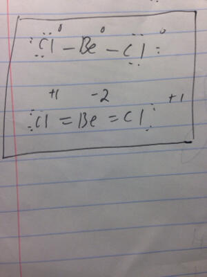 Which Lewis Structure for BeCl2 is more commonly seen? - ECHEMI