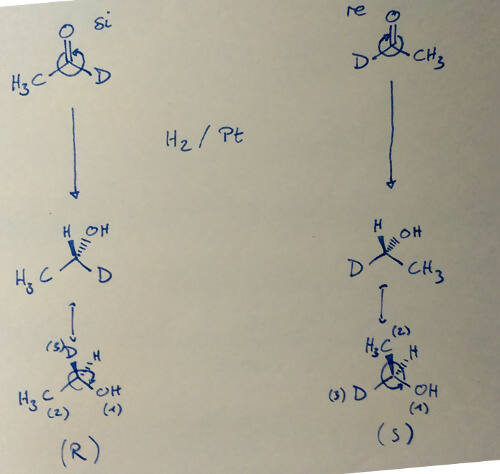 Reduction of acetaldehyde from rectus and sinister faces - ECHEMI