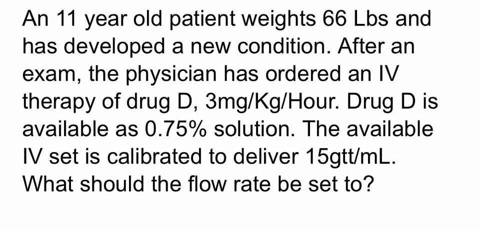PTCB test this week, need help with calculations - ECHEMI