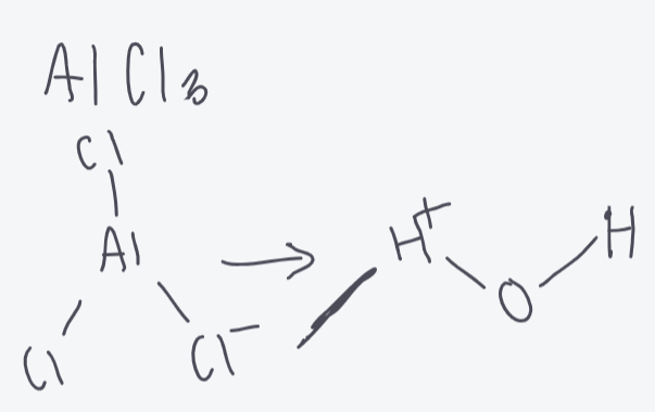 how do i draw a picture of alcl3 solute forming a solution vs c6h12o6 ...