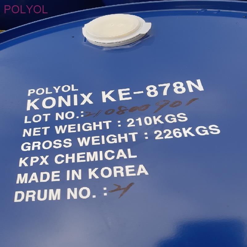 Buy POLYMERIC POLYOL POLYPROPYLENE GLYCOL POP 45% KE-878N KOREA KPX CHEMICAL FOR SLABSTOCK FOAM ...