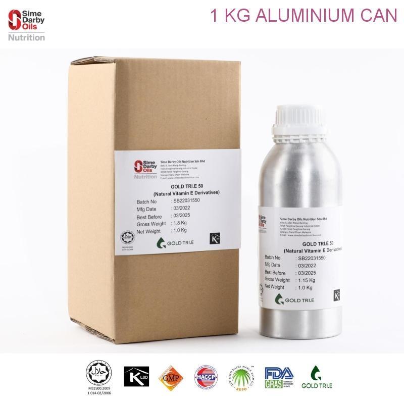 Buy Vitamin E 50% Oil Certified RSPO Mix Tocopherol Tocotrienol for ...