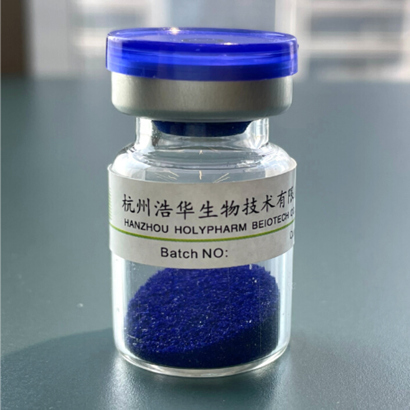 Buy Copper Peptide 99% Blue powder or crystal Cosmetics Grade from ...
