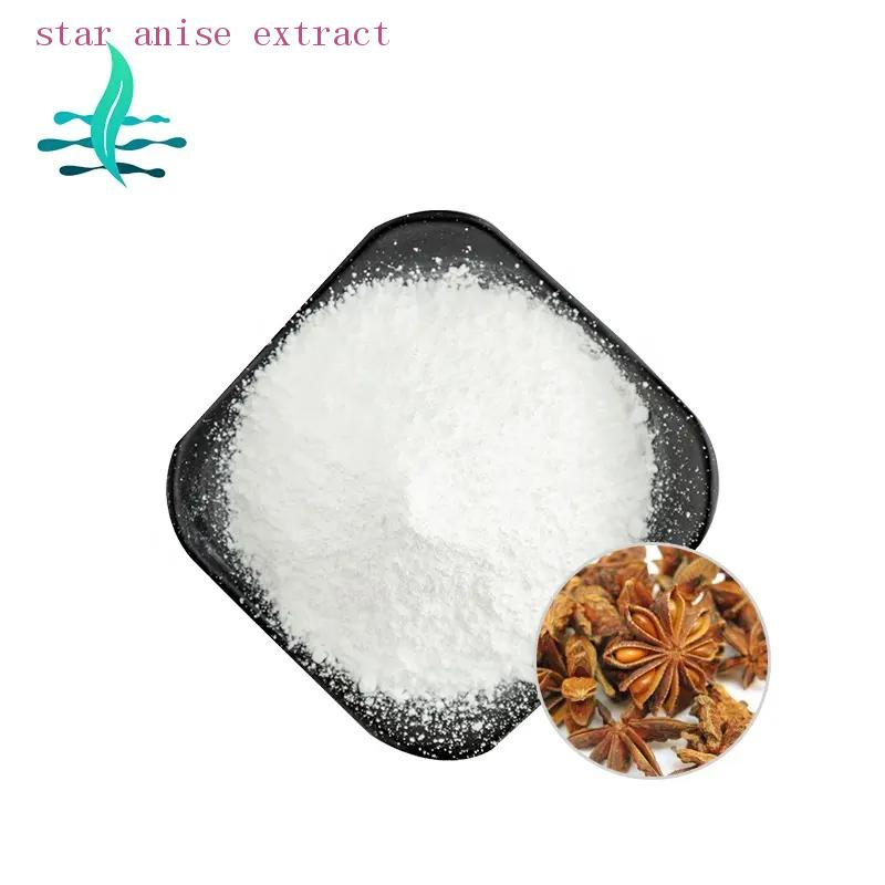 Buy 100% natural star anise extract Shikimic acid 98% White powder ...