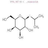 Buy IPTG, Isopropyl b-D-thiogalactopyranoside 98% white powder 367-93-1 Chemsynlab Reagent Grade ...