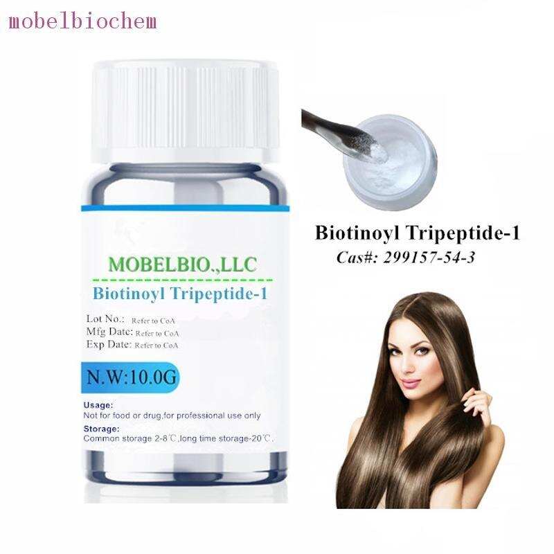 Buy Biotin GHK Hair Growth Peptide CAS 299157-54-3 Procapil 99.0% Purity Biotinoyl tripeptide-1 ...
