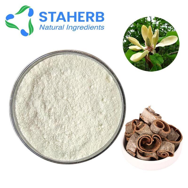 Buy Organic magnolia officinalis bark extract powder 90%~98% Magnolol ...