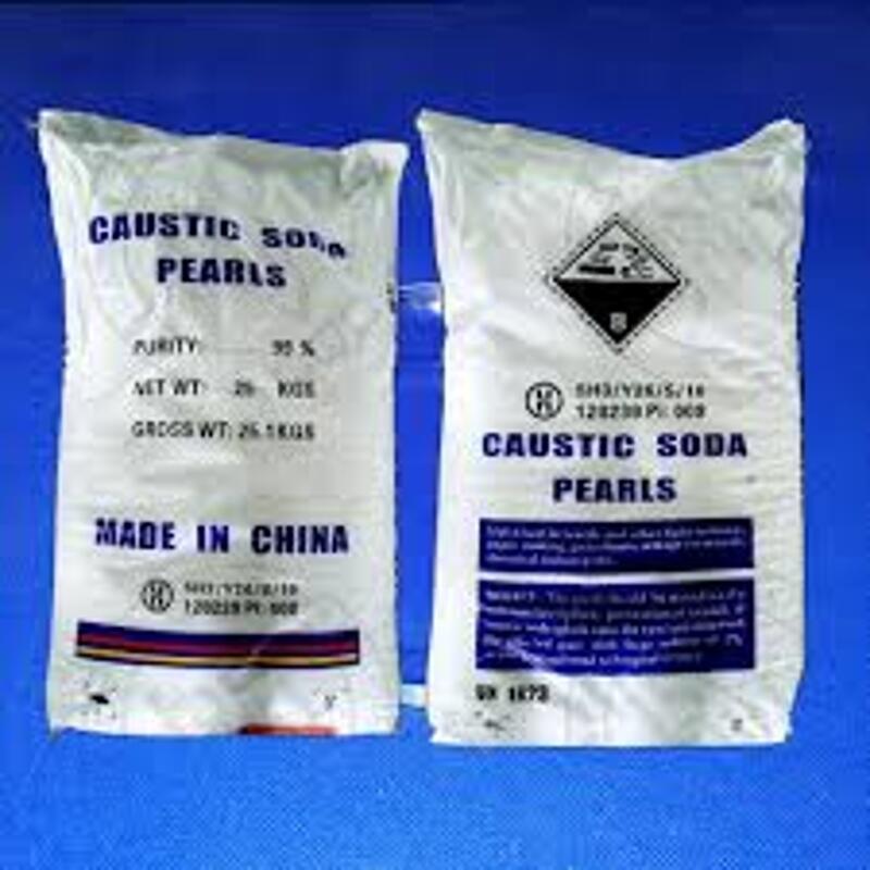 Buy Industrial Grade Caustic soda flakes & pearls 99% Industrial Grade ...
