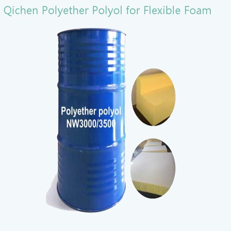 Buy Factory Supply Polyether Polyol for Conventional Slabstock Foam 99.9% Transparent, Colorless ...