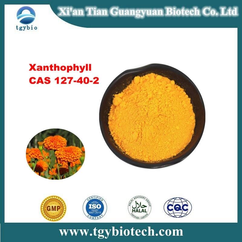Buy Xanthophyll lutein 10% yellow powder Food Grade from Xi'an Tian ...