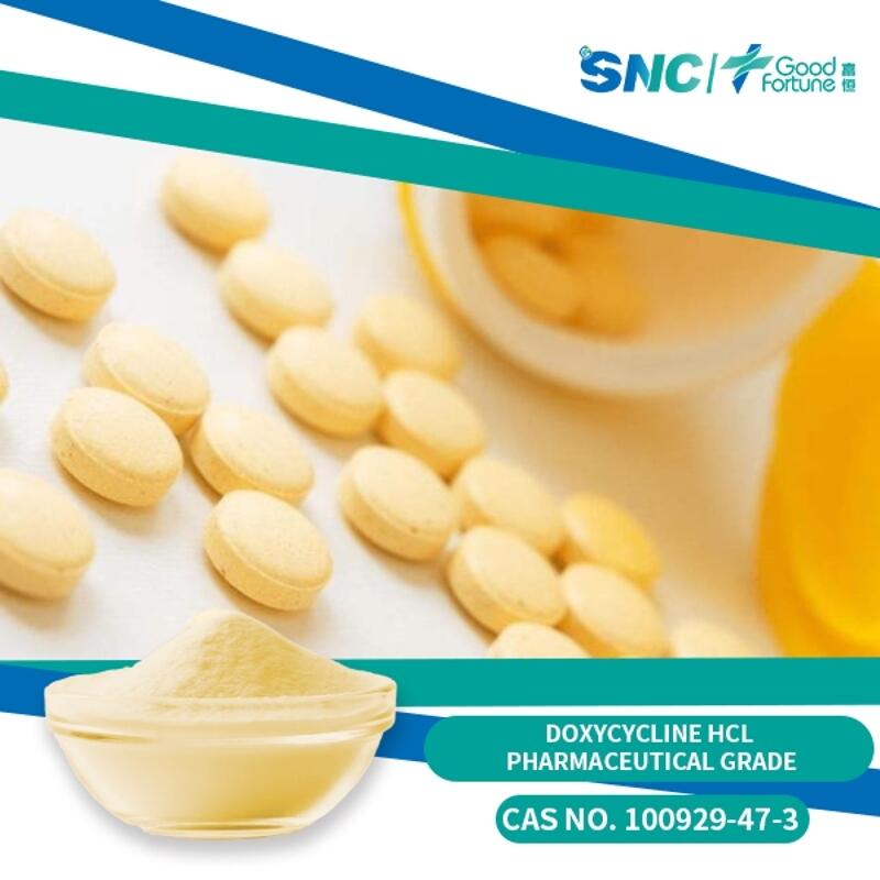 Buy Doxycycline HCL pharmaceutical grade 99% Light Yellow Powder SNC ...