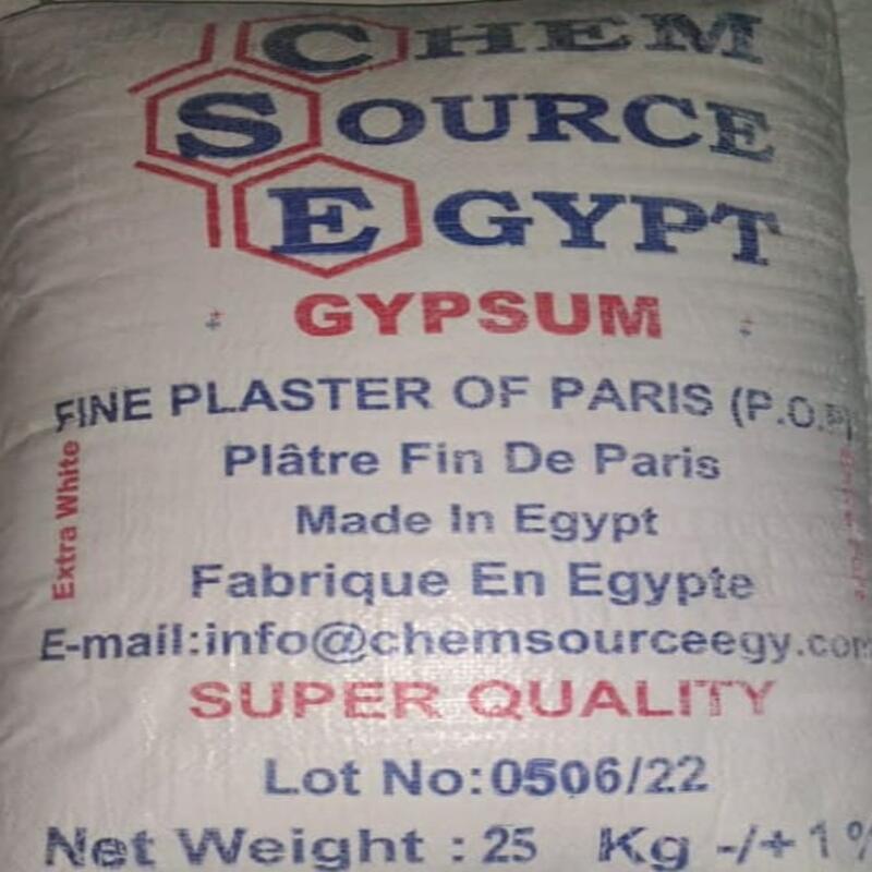 Buy Gypsum Powder plaster of Paris, Calcined Gypsum for decoration ...