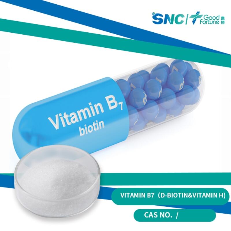 Buy Vitamin B7( D-Biotin&Vitamin H) White powder SNC | Good Fortune ...