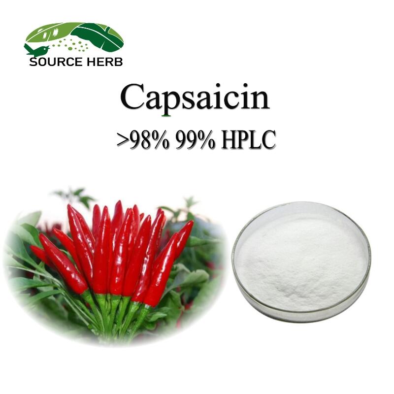 Buy Factory Supply Natural Capsaicin 98% 99% HPLC Capsicum Extract ...