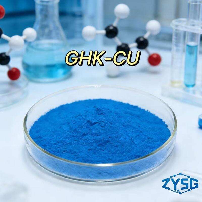 Buy Ghk-Cu 99% Purity Anti-Aging Peptides Powder for Long-Lasting Skin ...