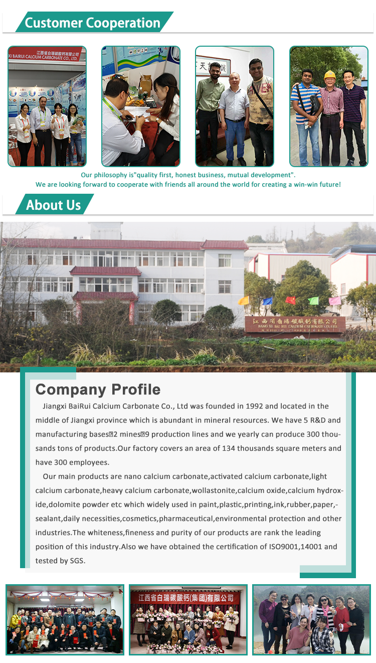 Buy calcium carbonate for seal ring Industrial Grade from Jiangxi ...